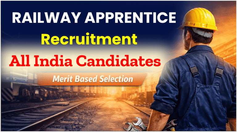 Railway Apprentice 2026 Apply Online (5349 Posts)